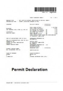 Permit Declaration | Import & Export | Declarators