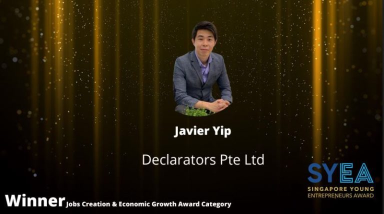 Singapore Young Entrepreneurs Award | Declarators