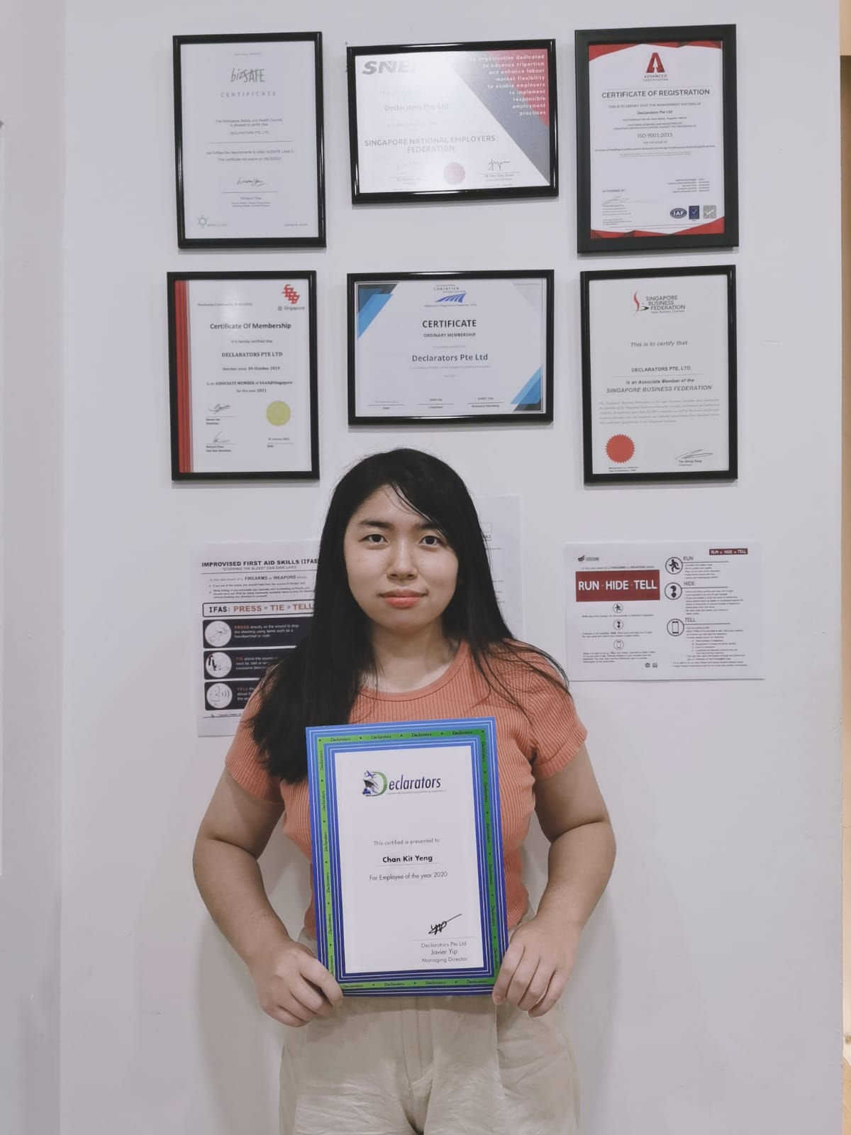 Company Award Presentation 2021 | Declarators