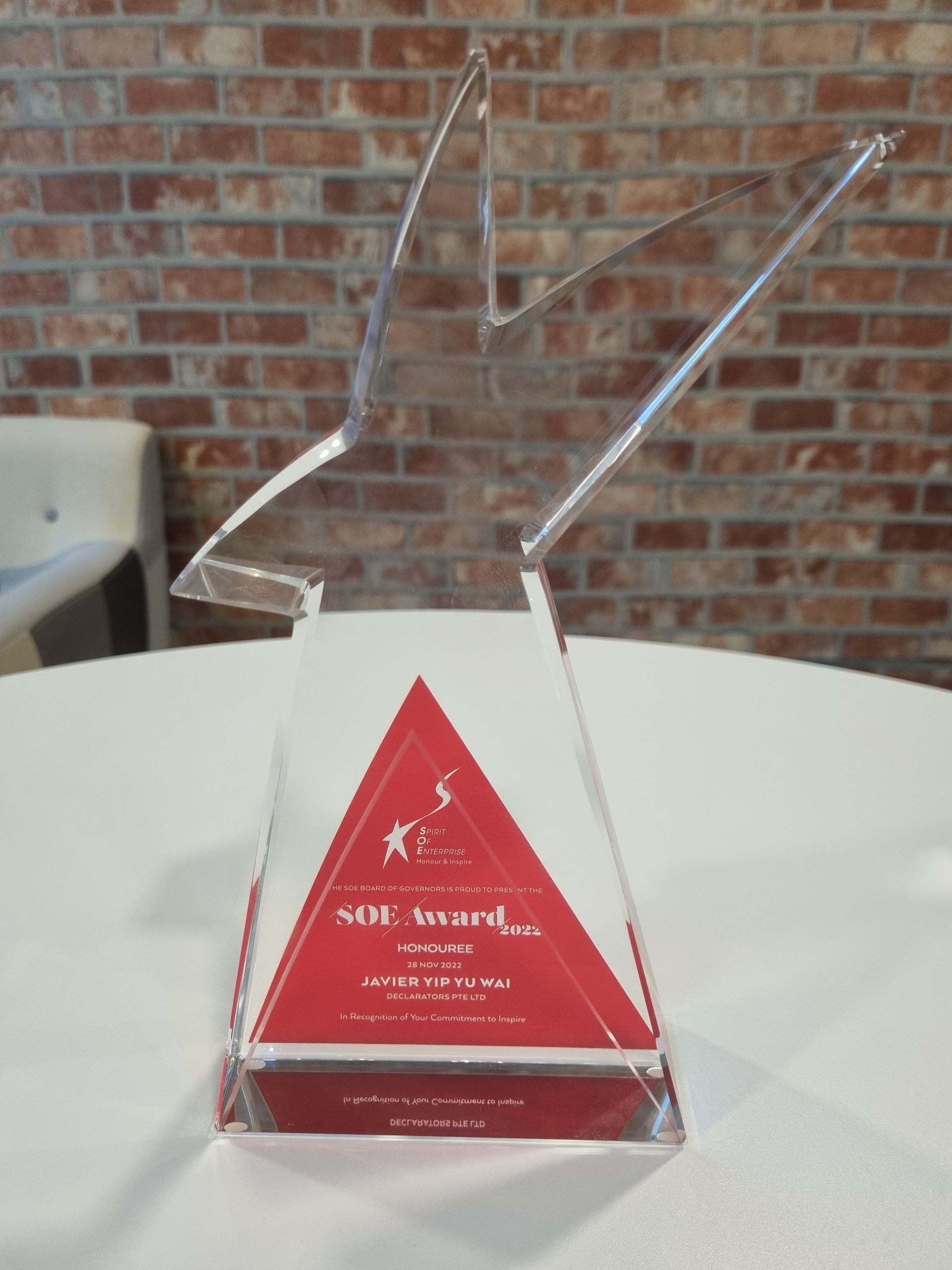 Awards and Certificates | Declarators