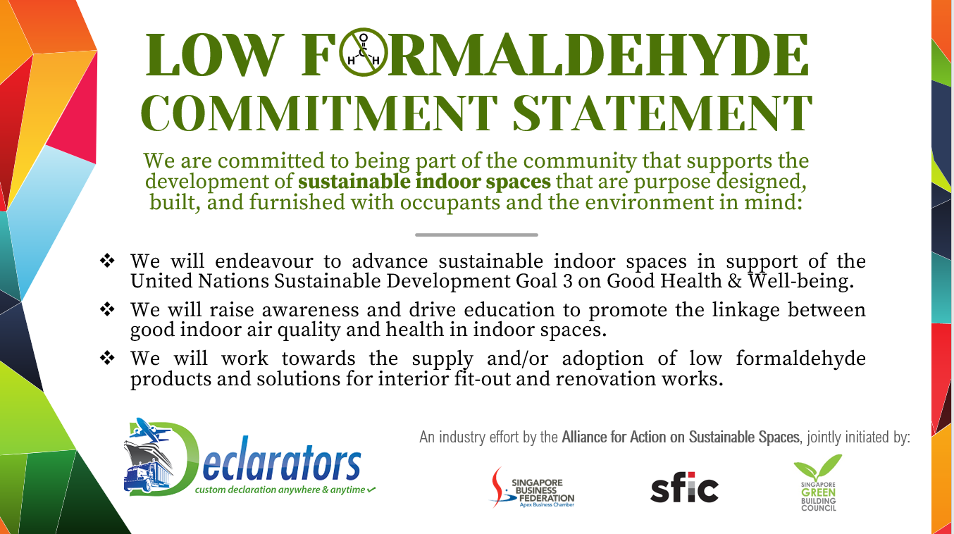 Low Formaldehyde Commitment | Declarators