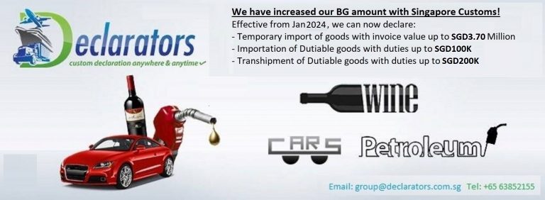 Permit Declaration Import Export Declarators