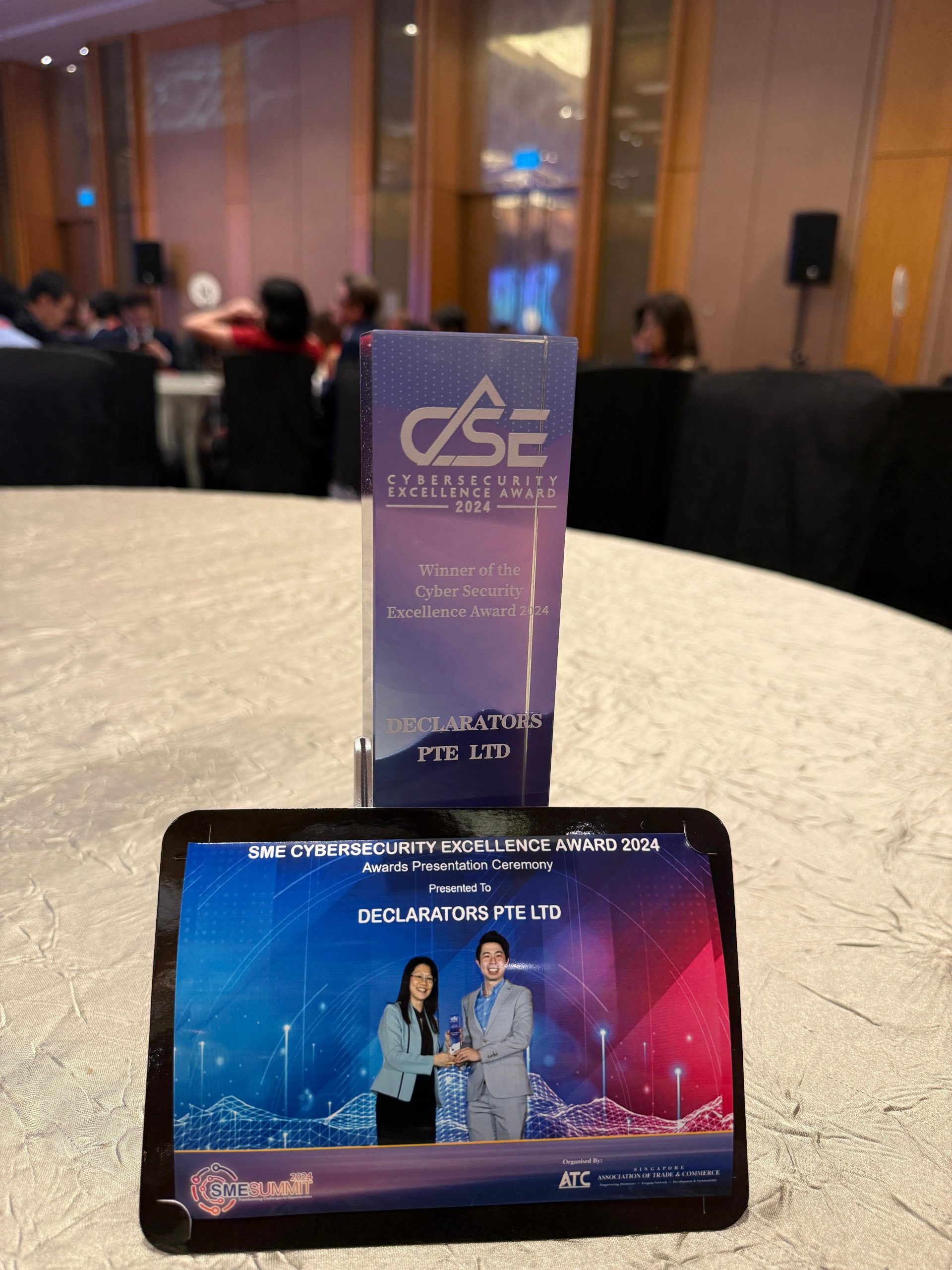 SME Cyber Security Excellence Award | Declarators