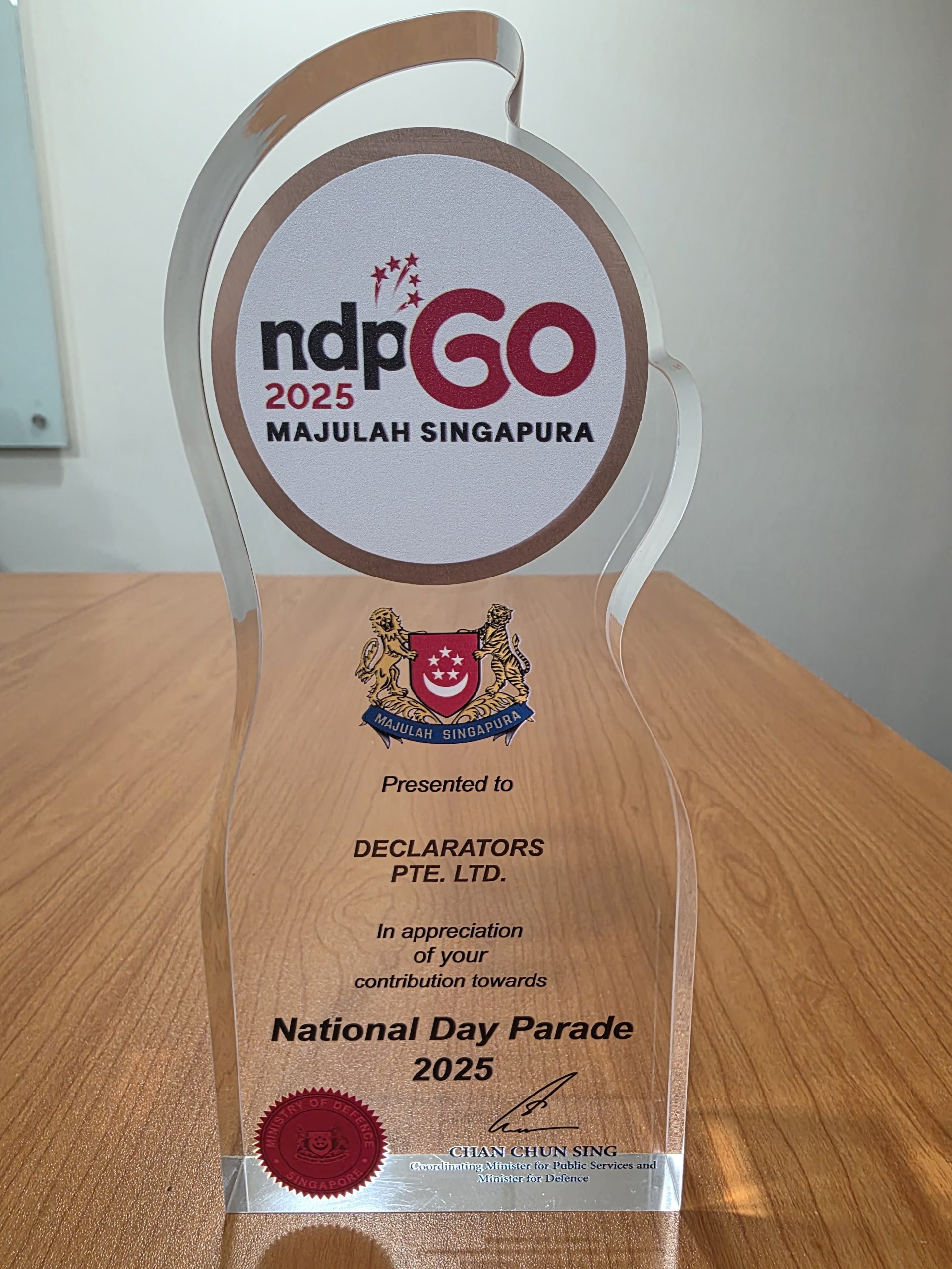 NDP Appreciation Function 2025 | Declarators